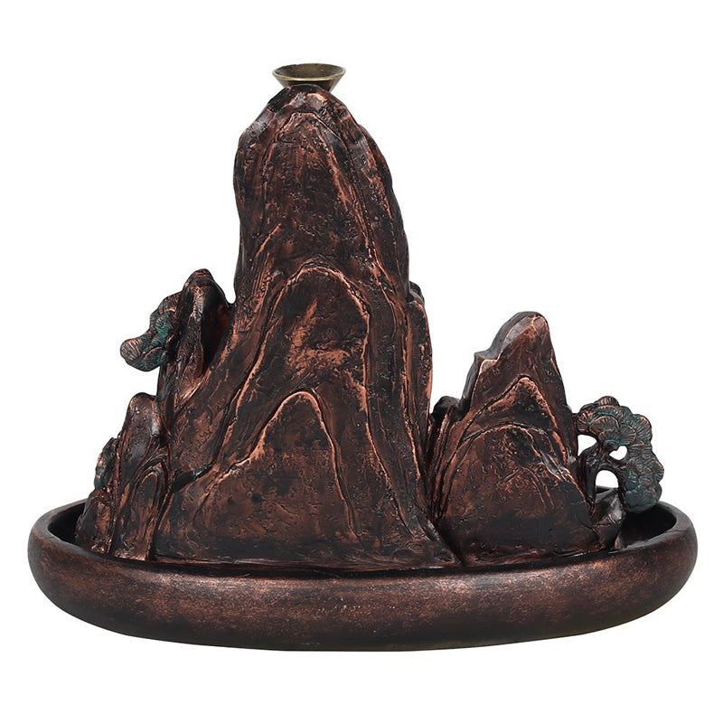 Bronze Effect Island Backflow Incense Burner – Fantasy Art Trading