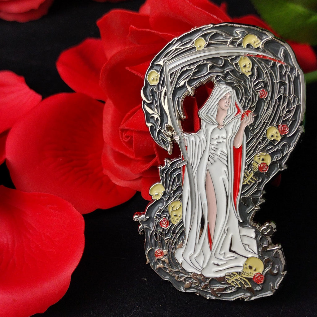 Life Blood Enamel Pin by Anne Stokes – Fantasy Art Trading