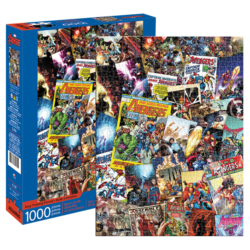 Marvel – Avengers Collage 1000pc Puzzle – Fantasy Art Trading