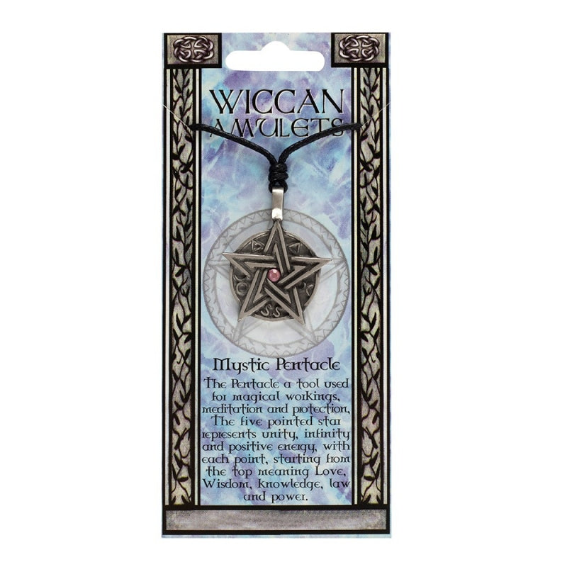 Wiccan Amulet - Mystic Pentacle – Fantasy Art Trading